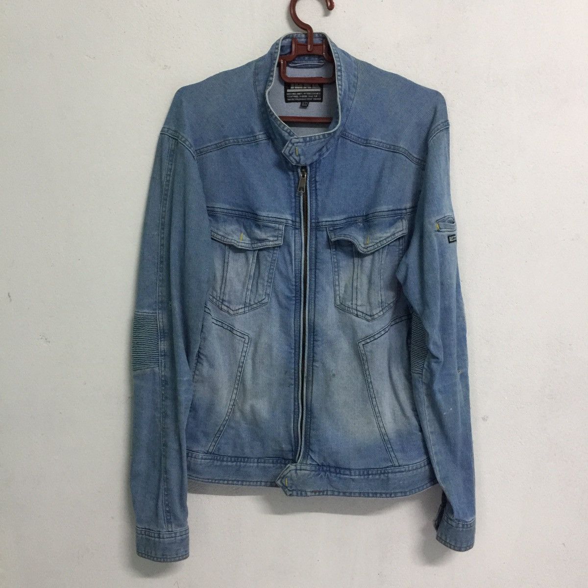Japanese Brand Rare Nice design denim jacket | Grailed