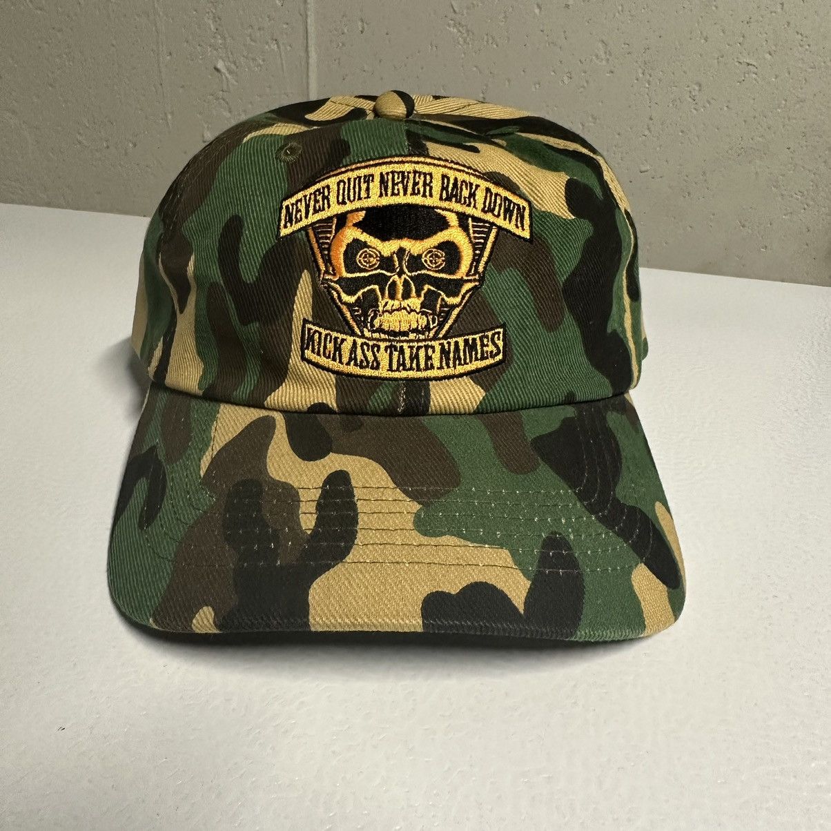 Wwe RARE 2005 John Cena Never Quit Chain Gang Soldier Camo Hat | Grailed