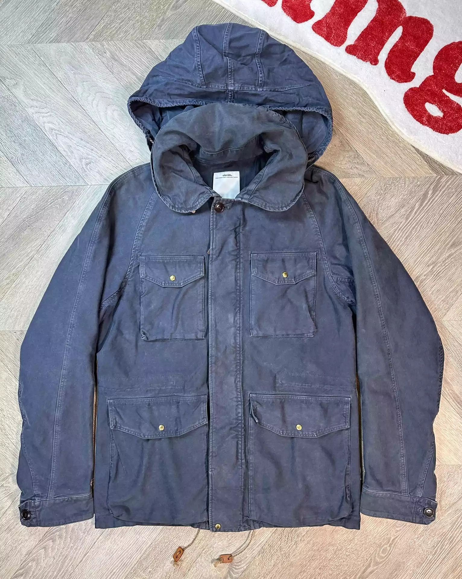 Visvim VISVIM 15SS PFD JKT DMGD | Grailed