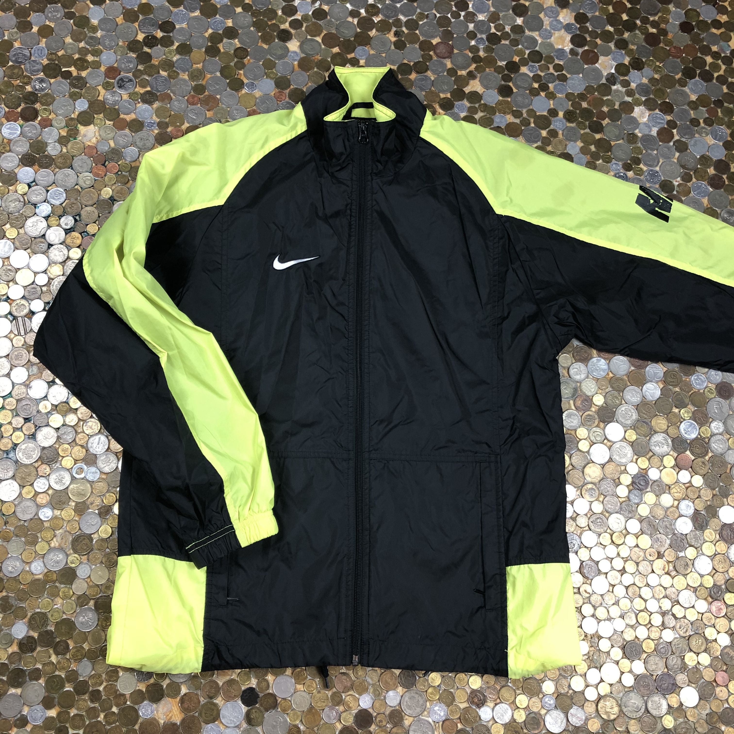 Nike Nike light jacket big swoosh on back | Grailed