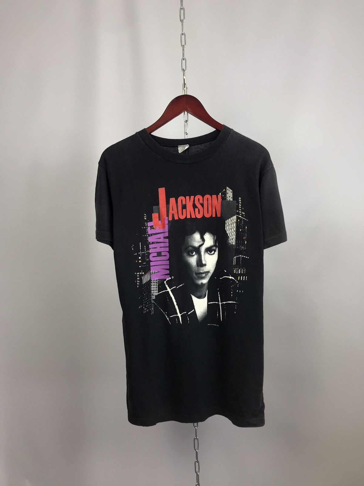 Band Tees Michael Jackson vintage 1988 bad tour tee | Grailed