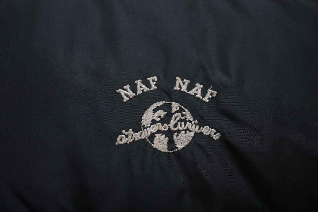 Vintage Naf Naf Vintage Puffer Down Black Jacket Men's | Grailed