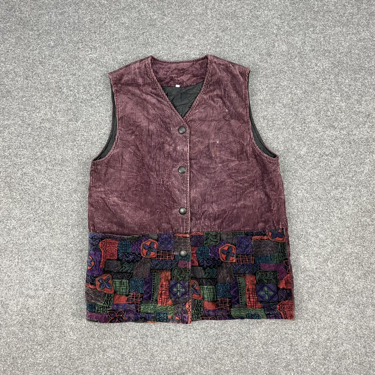 Vintage Vintage Japanese Corduroy Vest Button Up | Grailed