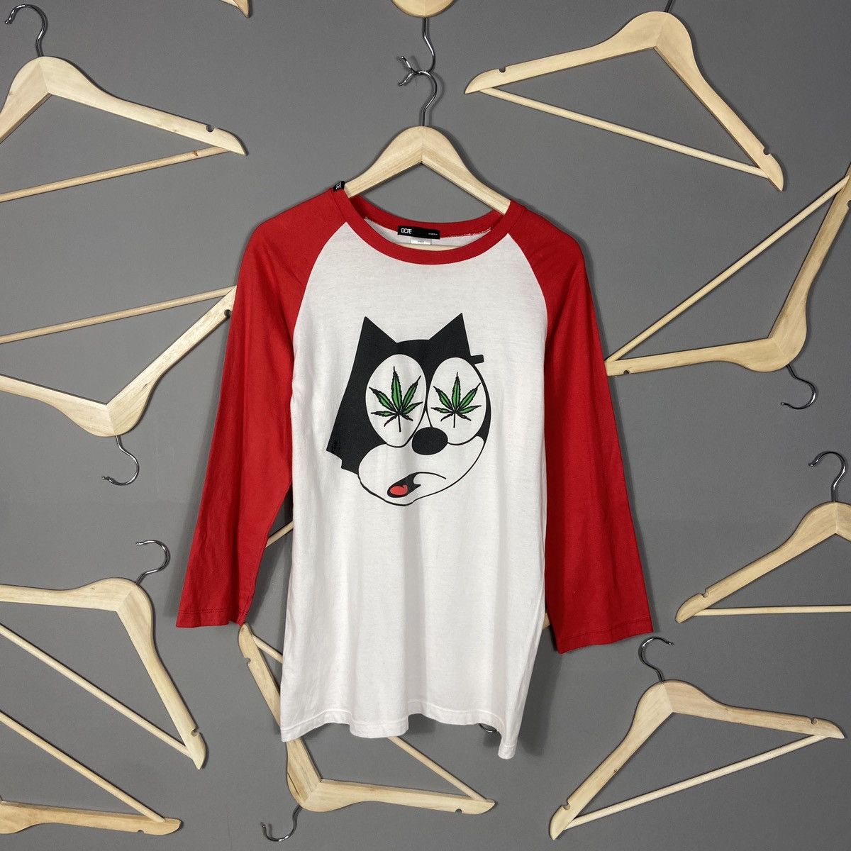 Dope Dope x Felix the Cat 3/4 sleeve tee | Grailed