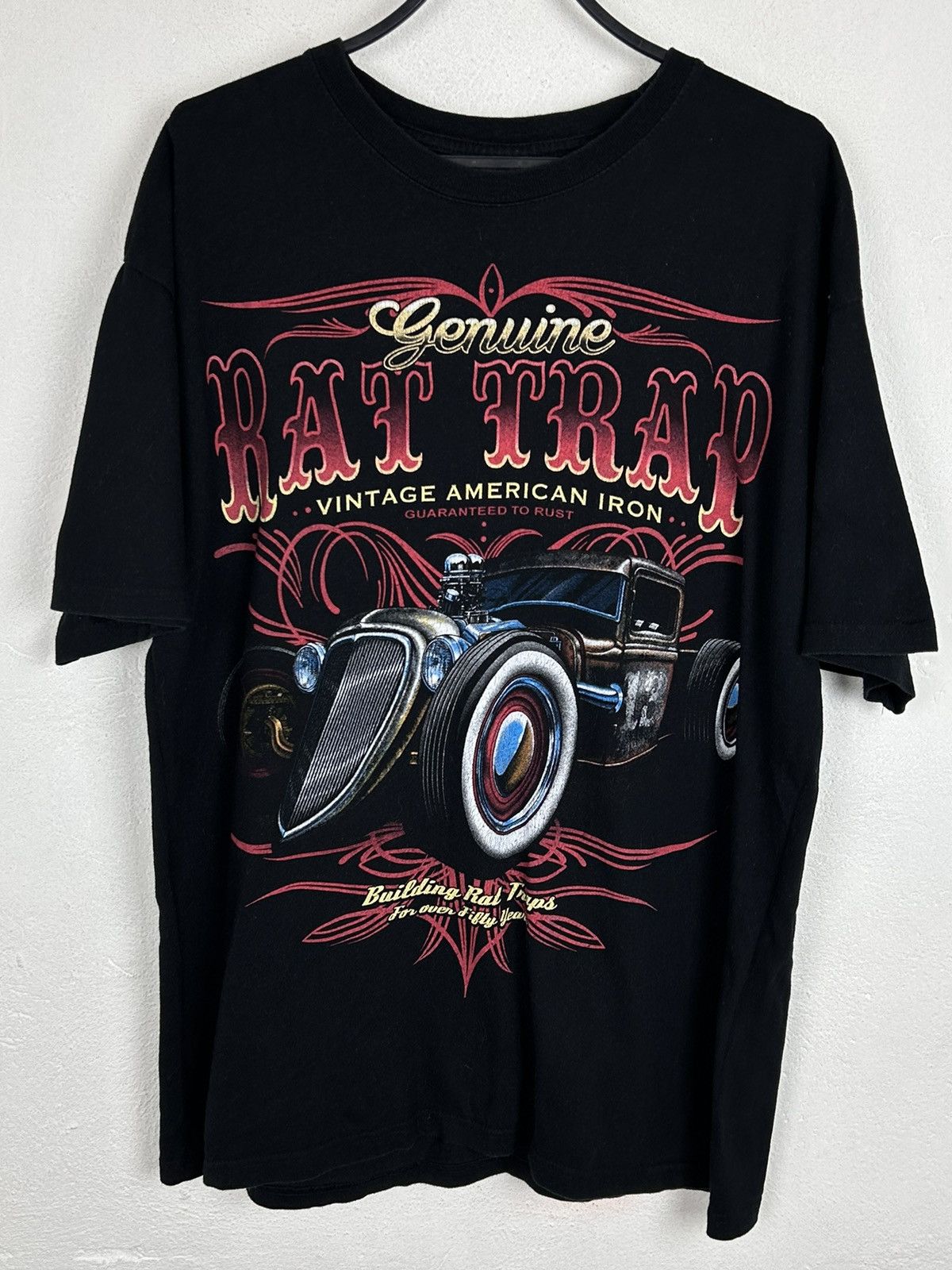 Vintage Rat Trap Rat Rod Hot Rod American T-Shirt In Black | Grailed