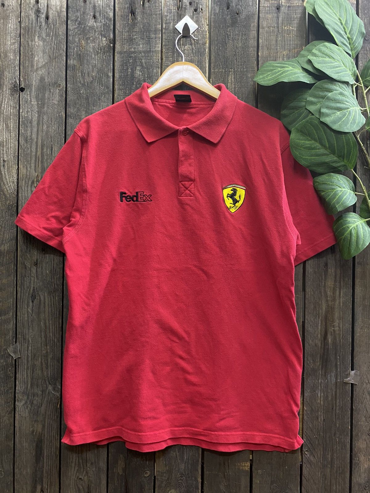 Ferrari × Sports Specialties Vintage 90’s Ferrari Fedex Copyright 1999 ...