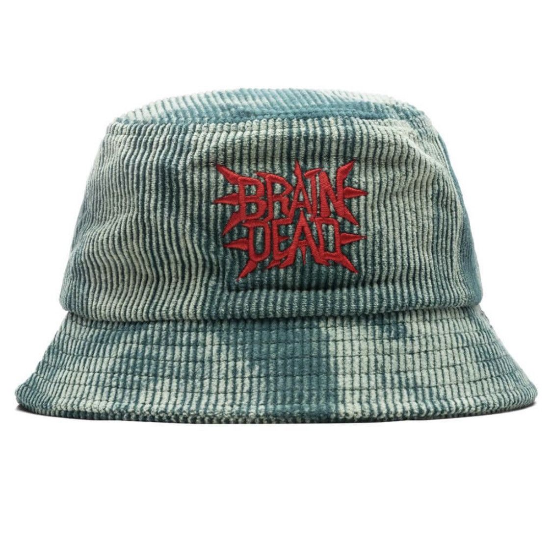 Brain Dead SPIKEY BLEACHED CORD BUCKET HAT | Grailed