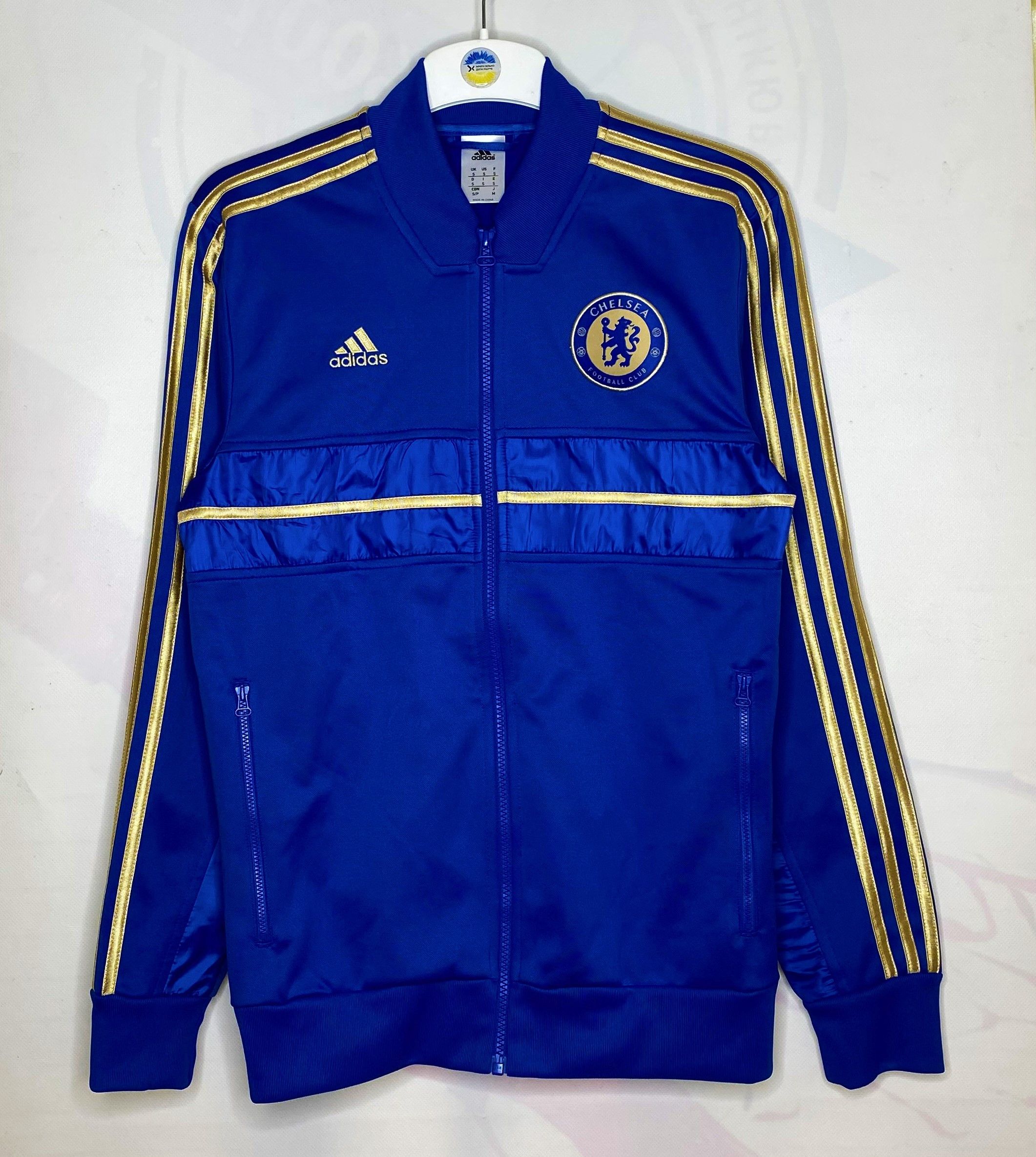 Adidas CHELSEA 2012 2013 TRAINING JACKET TRACK TOP FOOTBALL SOCCER ...