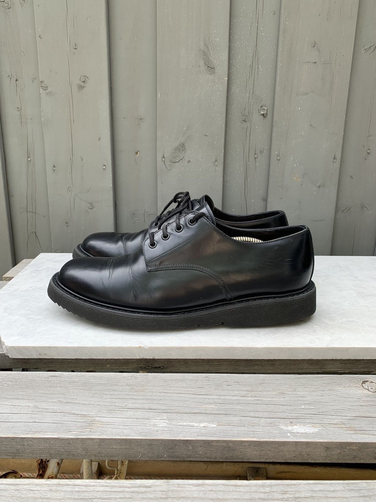 Prada Prada Derby Shoes Lace Up Black Leather Mens Boot 2EG122 9 | Grailed