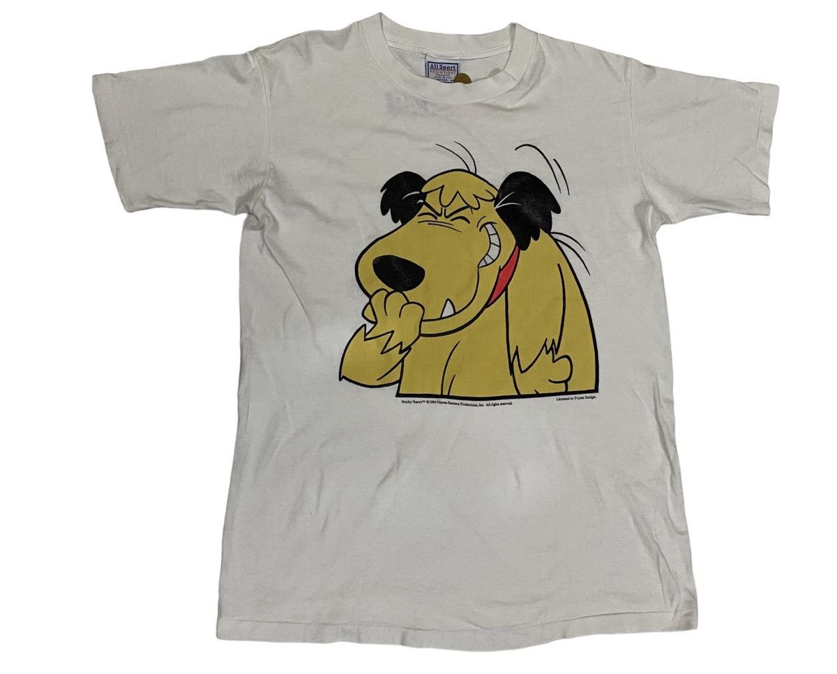 Vintage Vintage Muttley wacky Races + Nascar T-shirt | Grailed