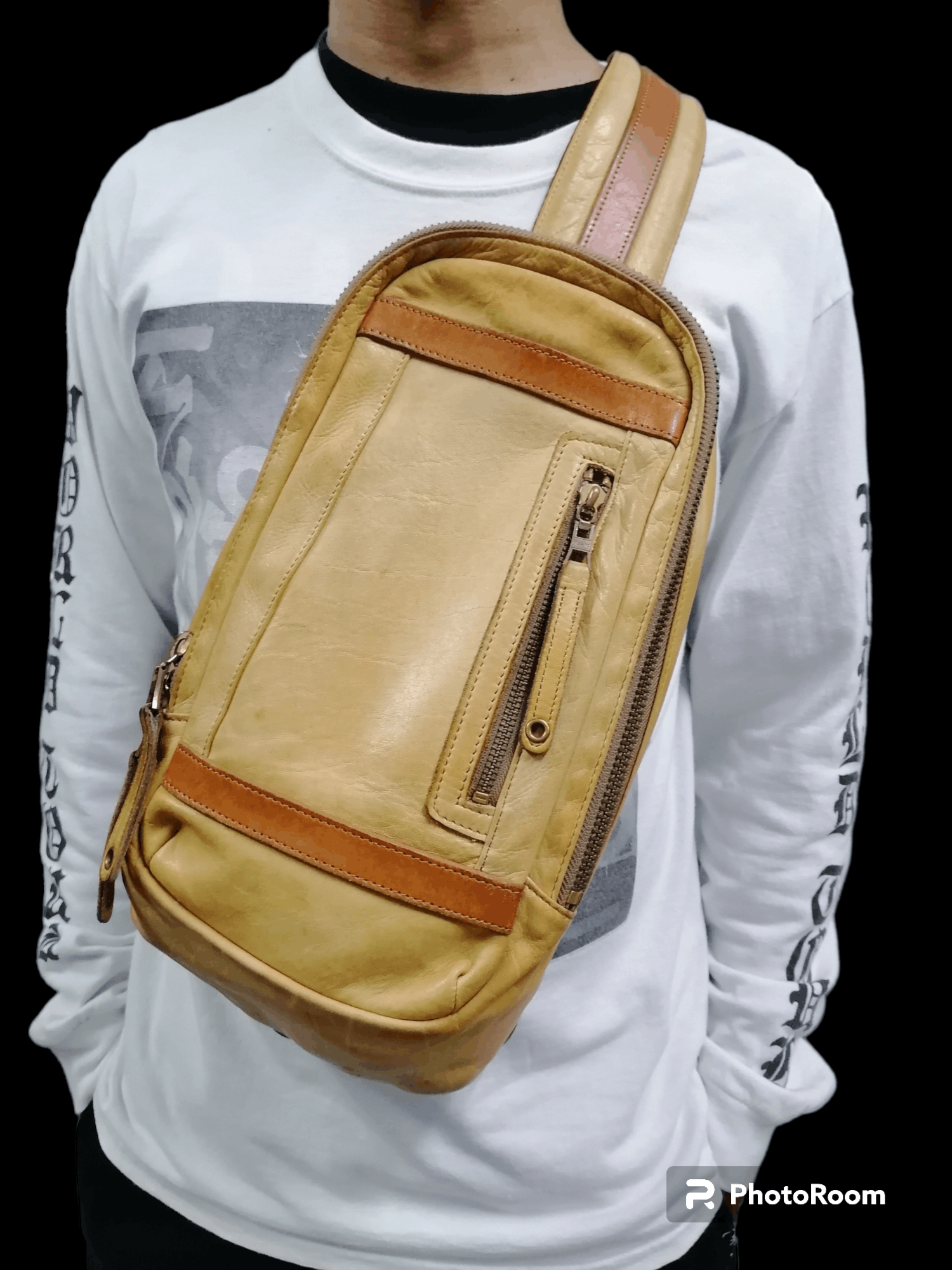 MasterPiece Masterpiece Japan Leather 3 Way Crossbody Bag | Grailed