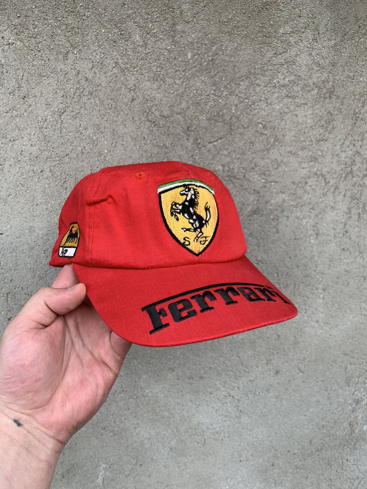 Ferrari × Formula 1 × Racing 80’s Ferrari Agip vintage cap hat | Grailed