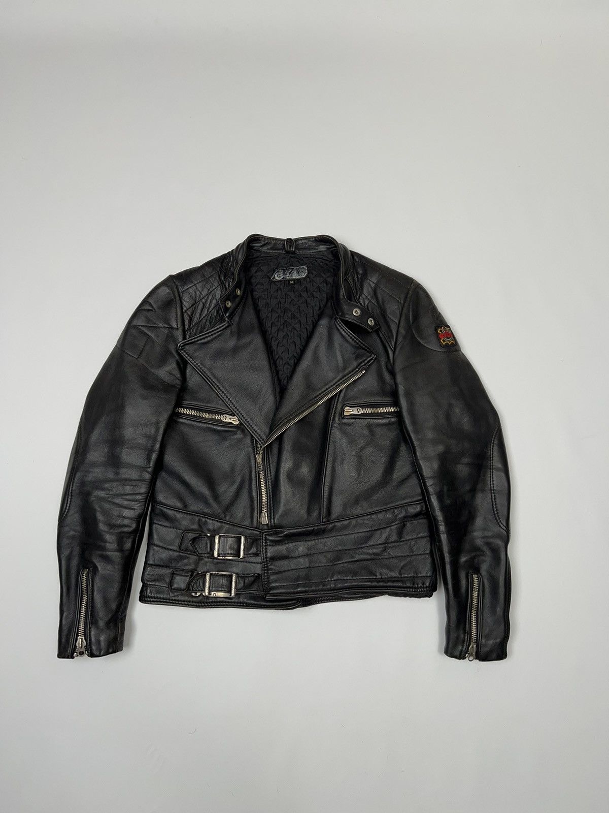 Vintage Erbo Vintage Leather Biker Jacket | Grailed
