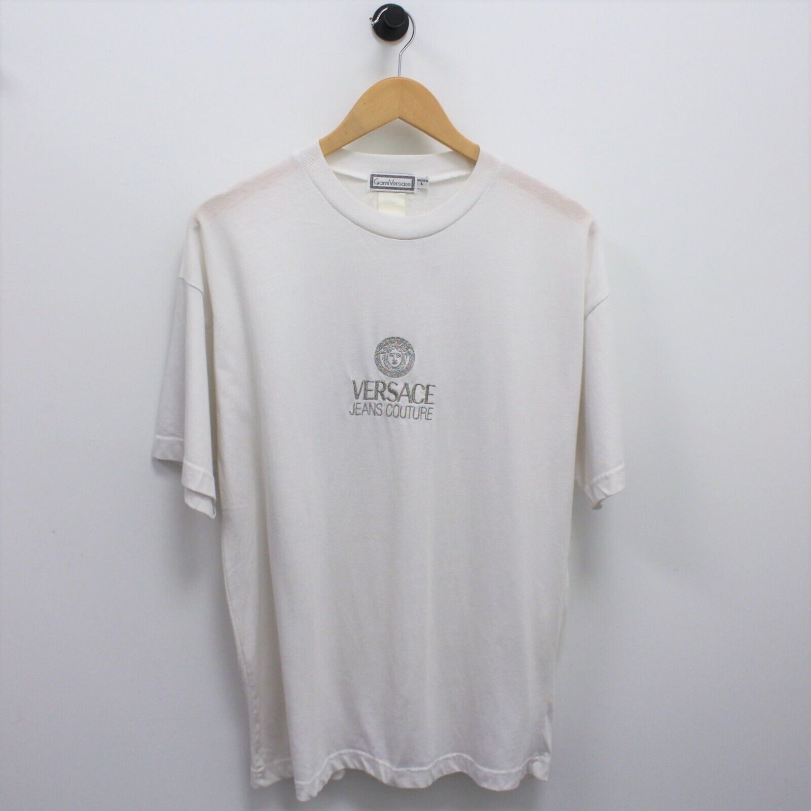 Versace Vintage Gianni Versace Men's T-Shirt Large Jeans Couture Log ...
