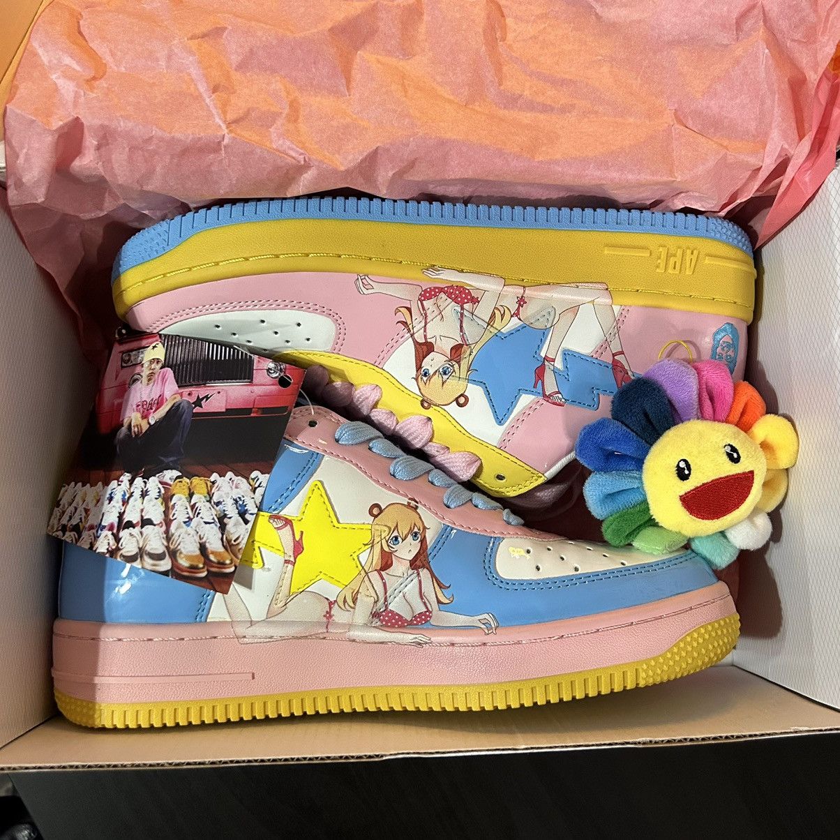 Bape Jose Wong “Yosansta” Bapesta 2.0 | Grailed
