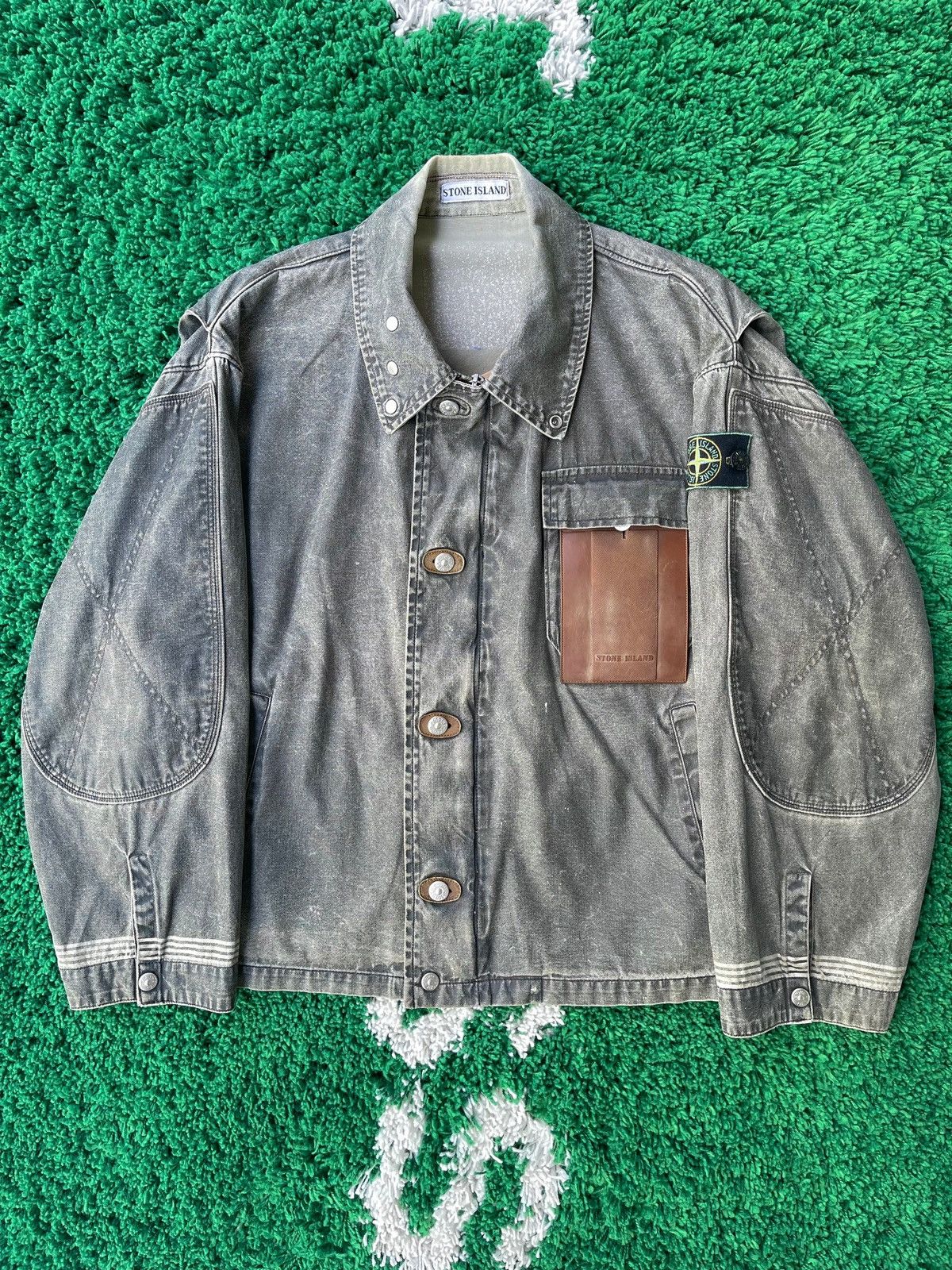 Massimo Osti × Stone Island × Vintage Stone Island 1988 Marina ...