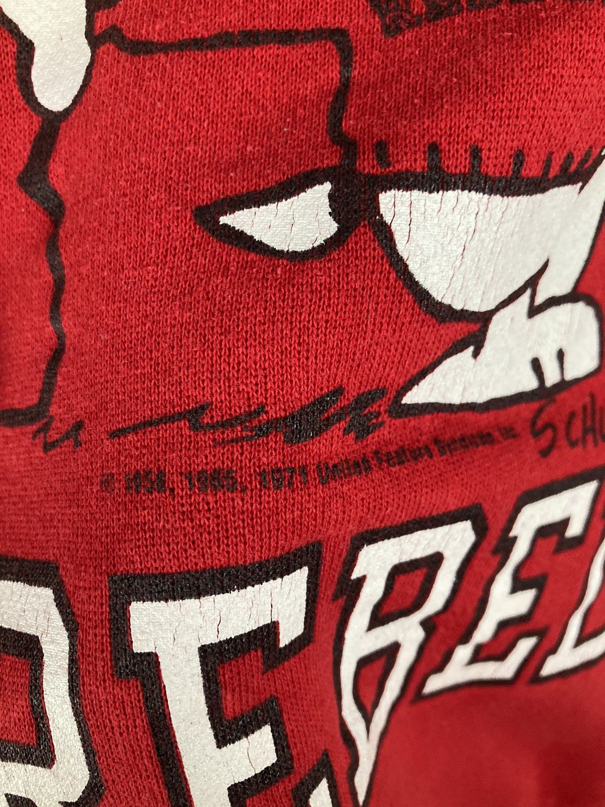 Vintage RARE Vintage 70s Snoopy Joe Rebel Artex Crewneck Movie | Grailed