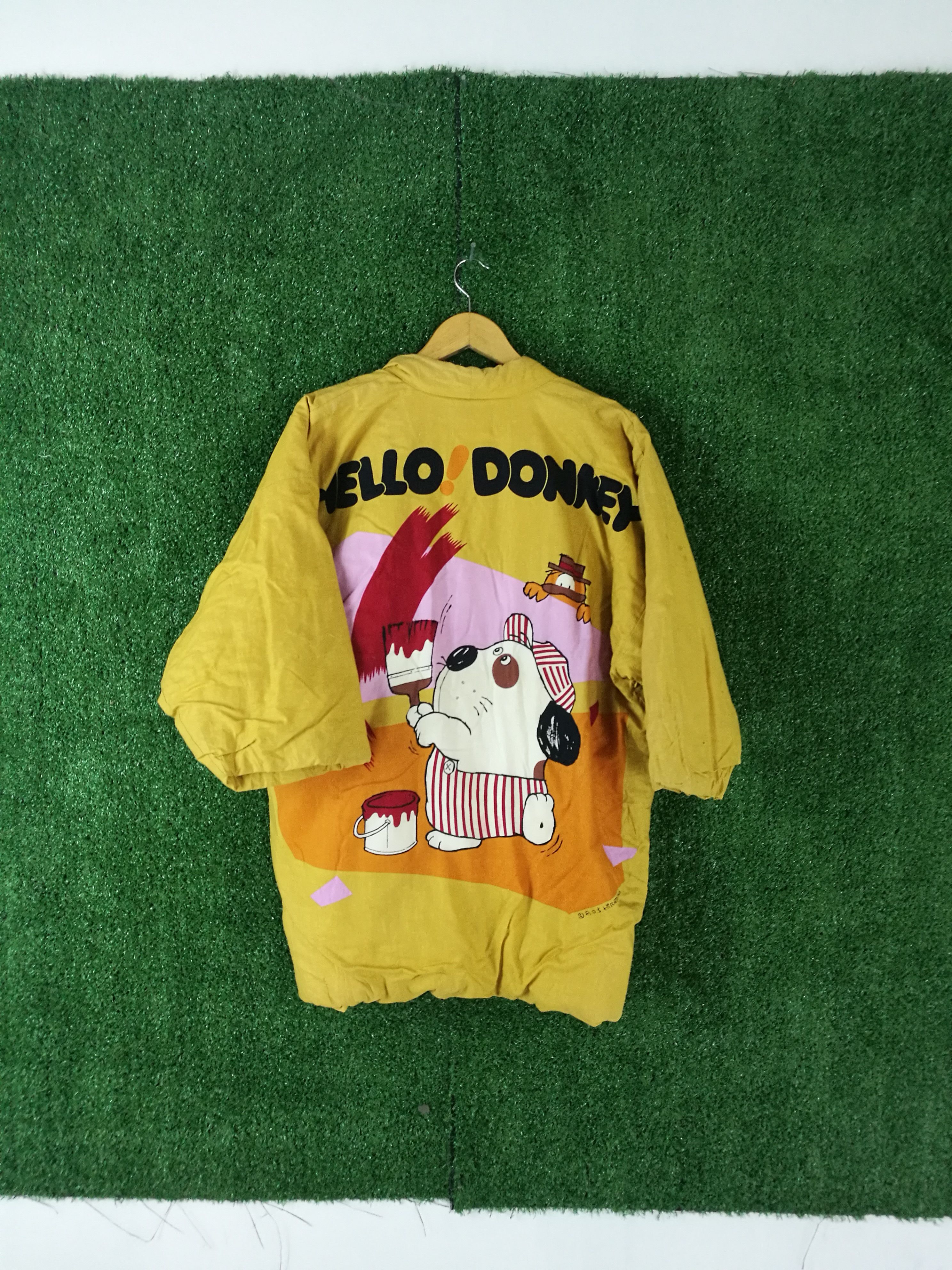 Japanese Brand Vintage Hello Donkey Art Hirotomo Hirata Kurume Hanten ...