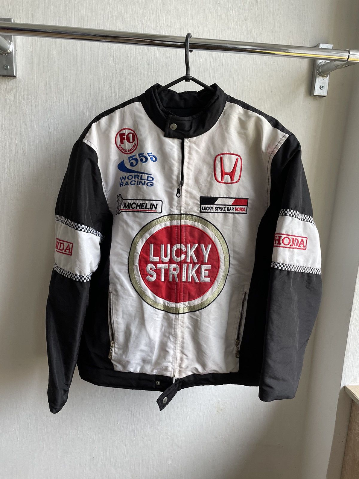 Formula 1 × Honda Lucky Strike Honda Bar F1 Racing Jacket | Grailed
