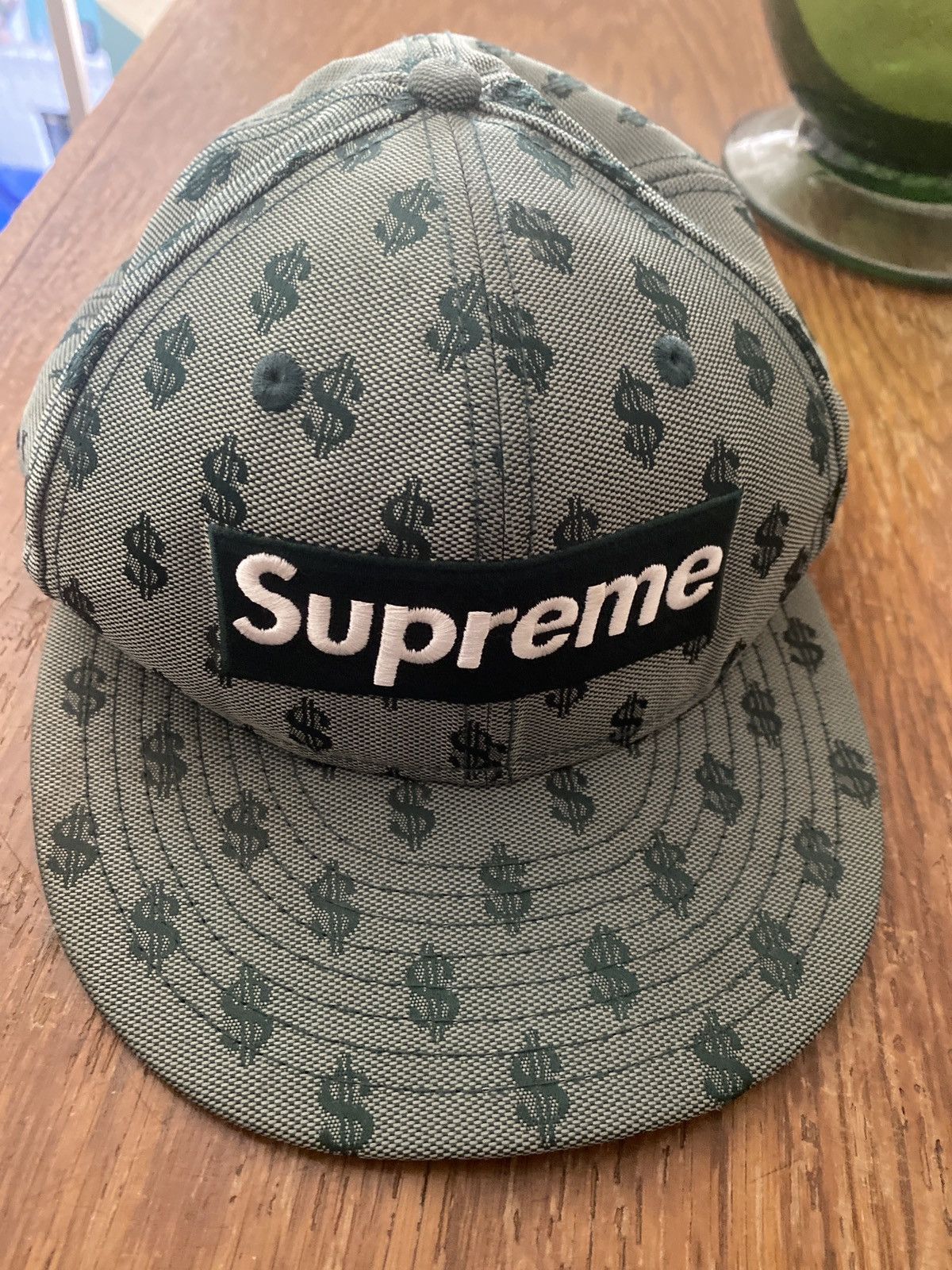 New Era × Supreme Supreme Monogram Box Logo Hat | Grailed