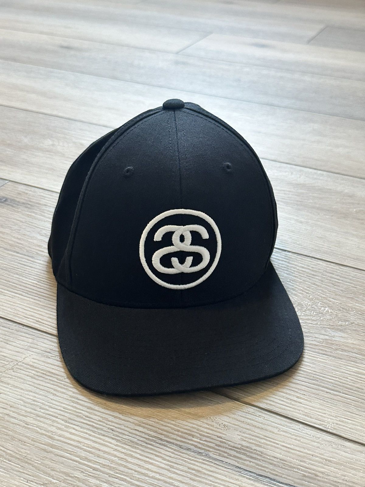 Stussy Stussy Double S Hat Black Snapback | Grailed