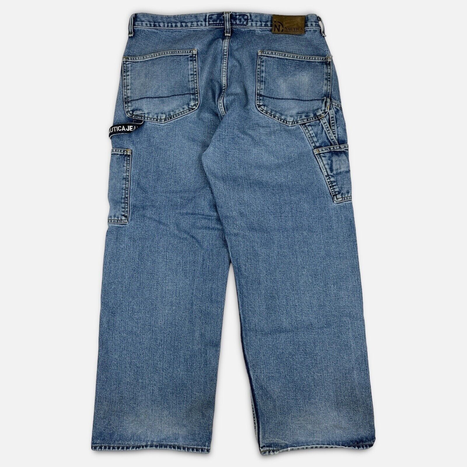 Nautica × Streetwear × Vintage Vtg Y2K Nautica Carpenter Jeans 38x29 ...