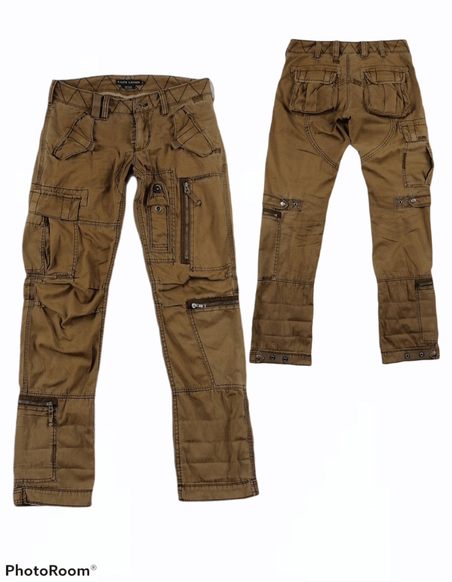 Archival Clothing × Polo Ralph Lauren × RRL Ralph Lauren Polo RL Tactical Pant Faded Brown Multi ...