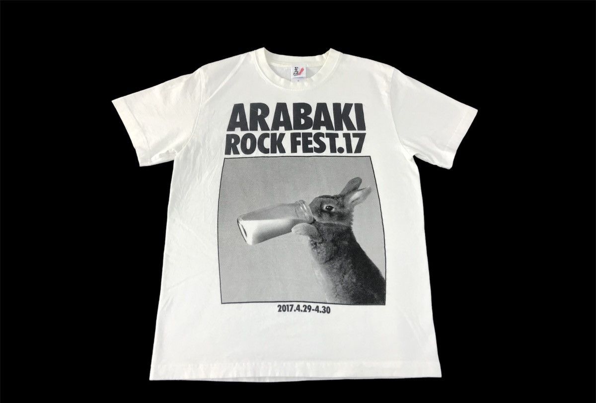 Japanese Brand × Streetwear × Vintage Arabaki Rock Fest 2017 Tour Band ...