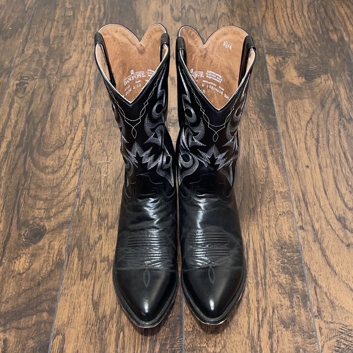 Dan Post Dan Post Milwaukee Western Cowboy Boot 11D Black | Grailed