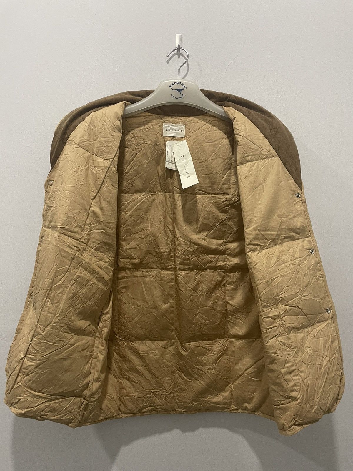 Celine 🔥ICONIC CELINE MONOGRAM GOOSE PUFFER DOWN TANK TOP JACKET | Grailed