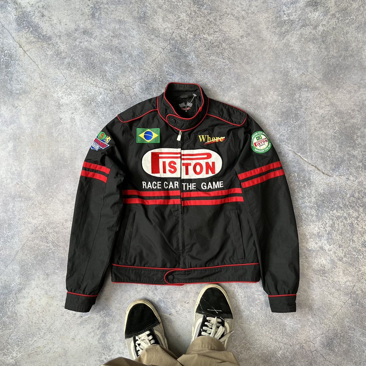 Racing × Streetwear × Vintage VINTAGE Y2K PISTON RALLY RACING JACKET ...
