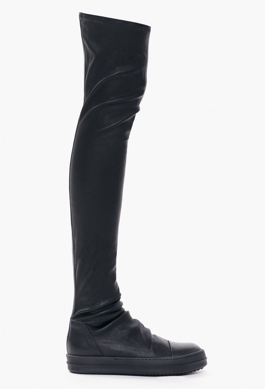Rick Owens Last size Rick Owens fogachine monotone stocking boots | Grailed