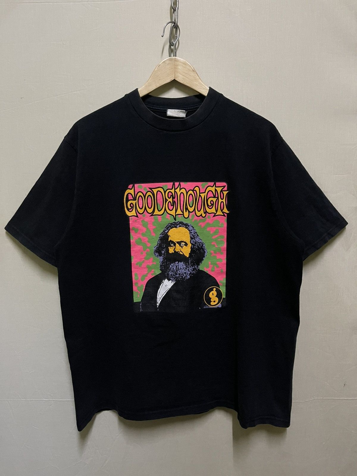 Goodenough × Hiroshi Fujiwara × Vintage Goodenough Art Frank Kozik Karl Marx On Acid Vintage ...