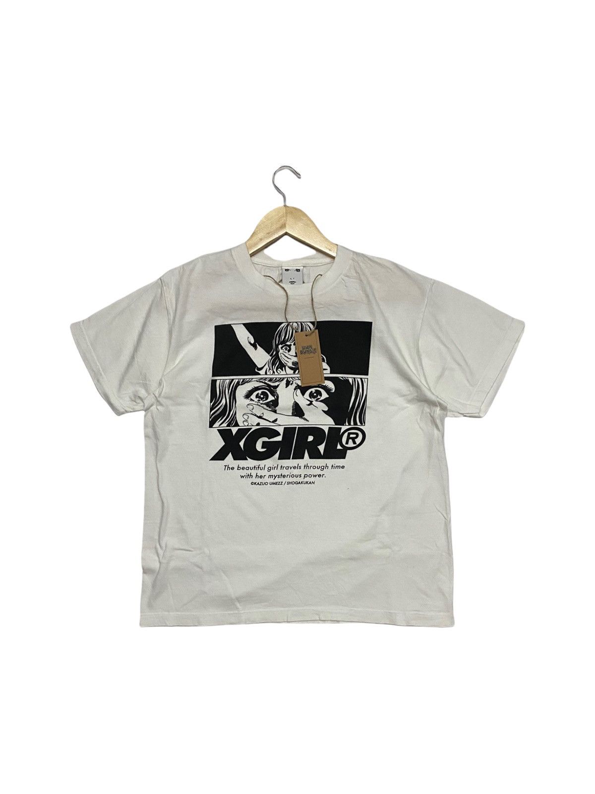 Japanese Brand × Xlarge X-Girl x Kazuo Umezz / Shogakukan Anime Shirt ...