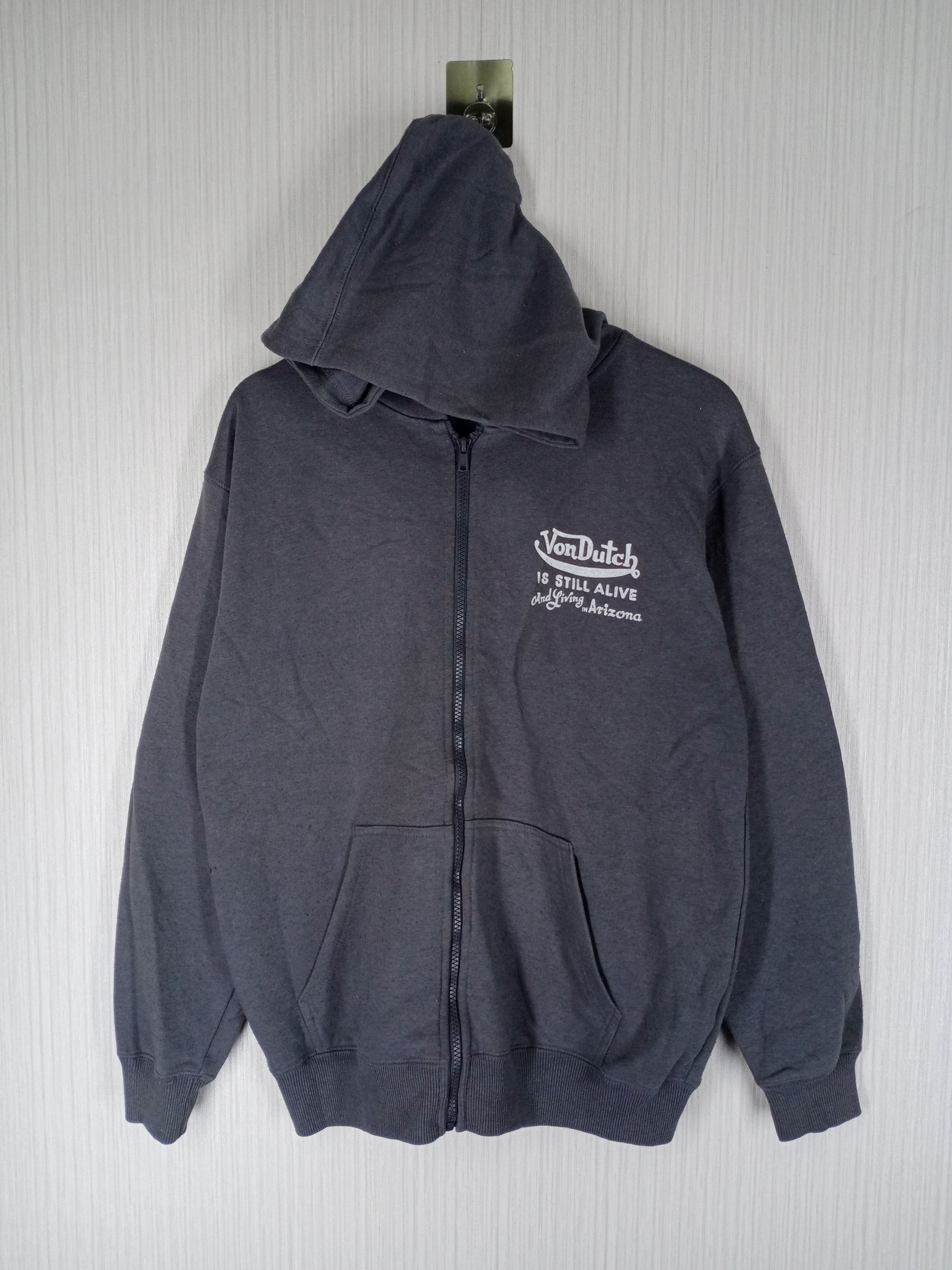 Streetwear × Vintage × Von Dutch Vintage Von Dutch Hoodie Small Logo ...