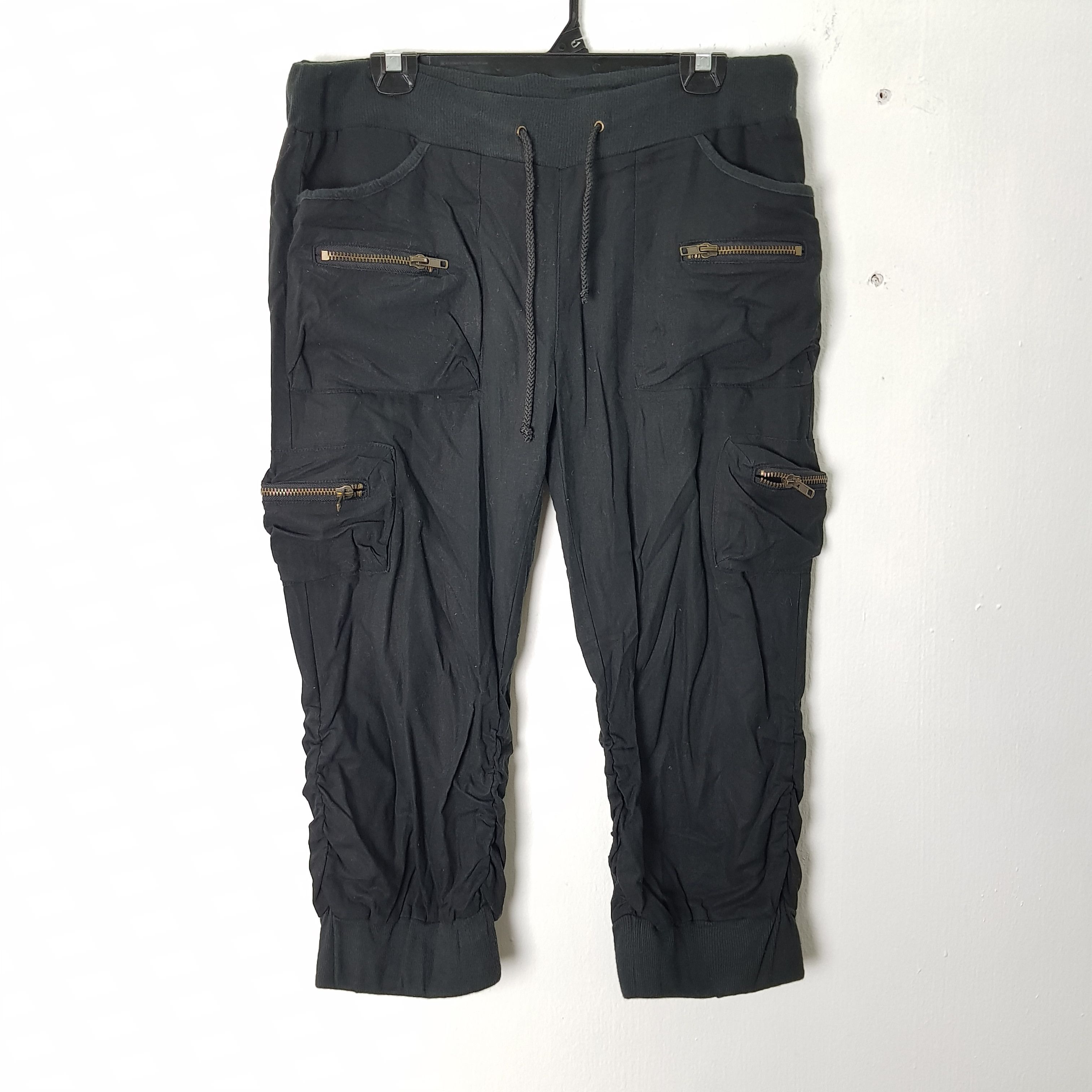 Japanese Brand Cropped Cargo Pants Soft Pants Rugged Design 8 Pocket ...