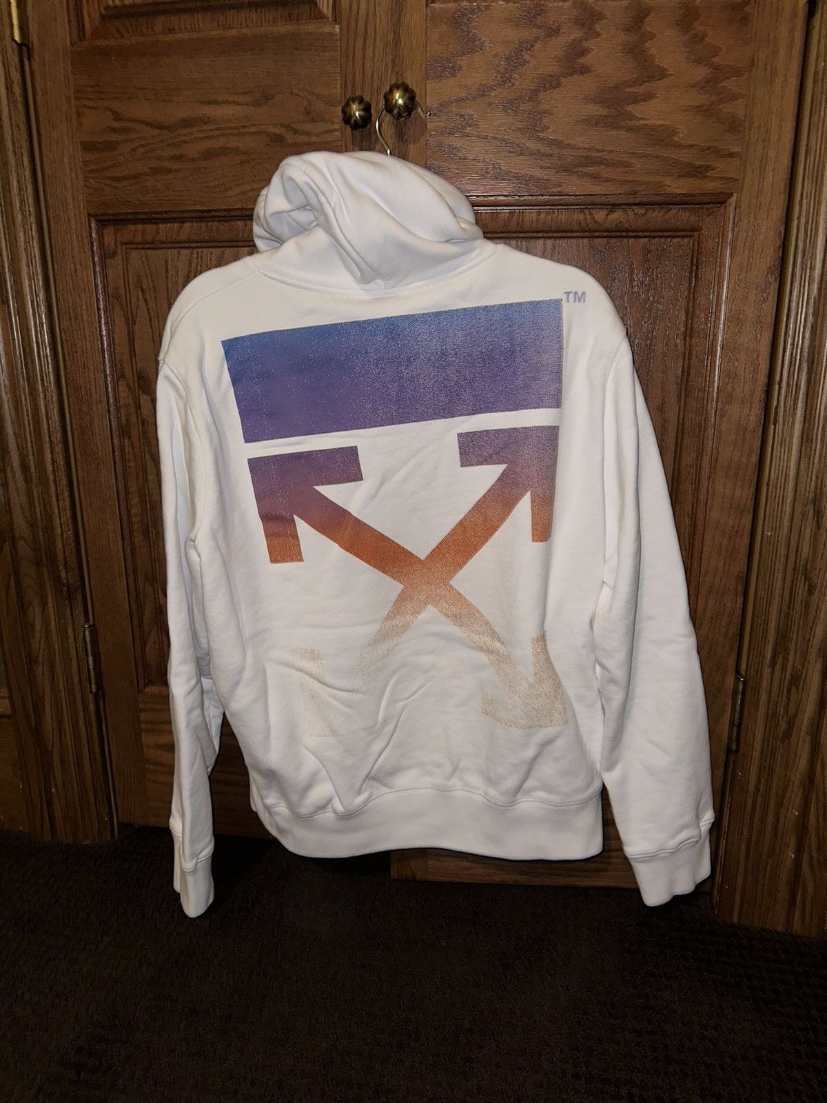 Off-White Off-White Gradient Hoodie | Grailed