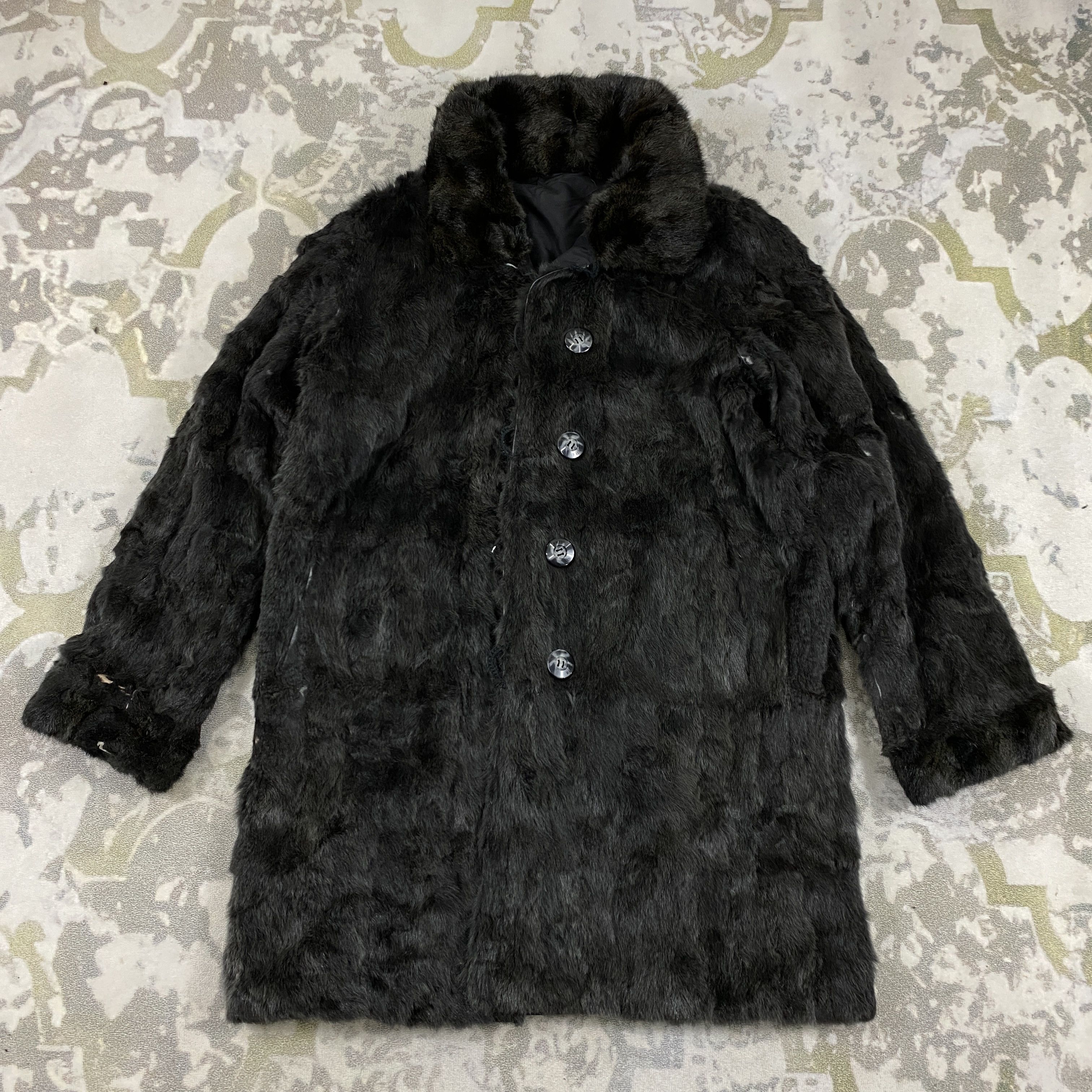 Balmain Balmain Paris Fur Riversible Medium Long Coat Jacket- J447 ...