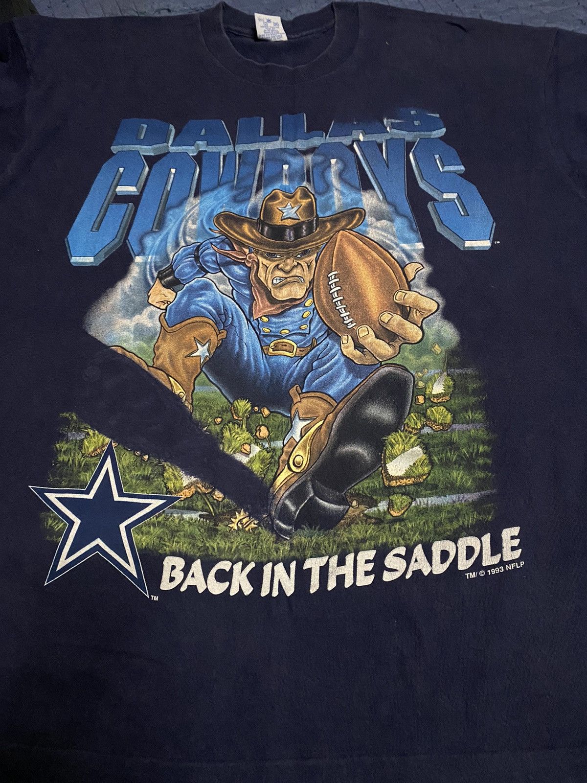 Vintage Vintage 90s Dallas Cowboys Back in The Saddle | Grailed