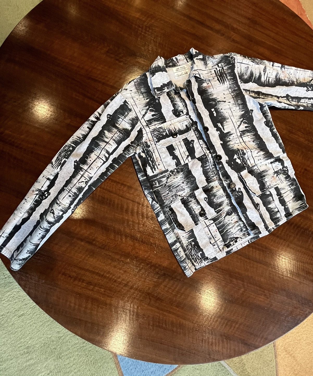 Camo × Streetwear × Vintage Vintage Birch Camo Button up shirt | Grailed