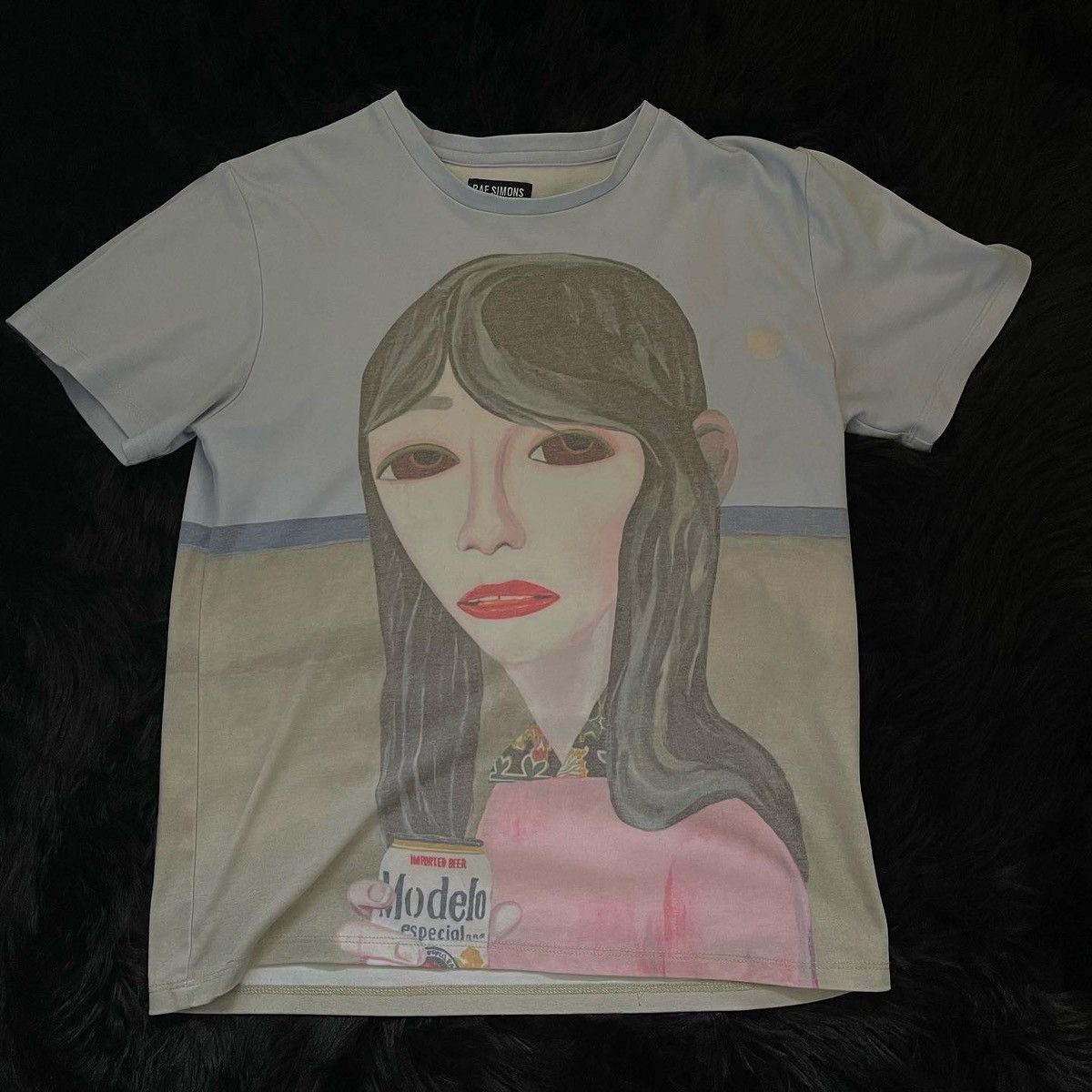 Raf Simons SS13 Brian Calvin Modelo Tee | Grailed