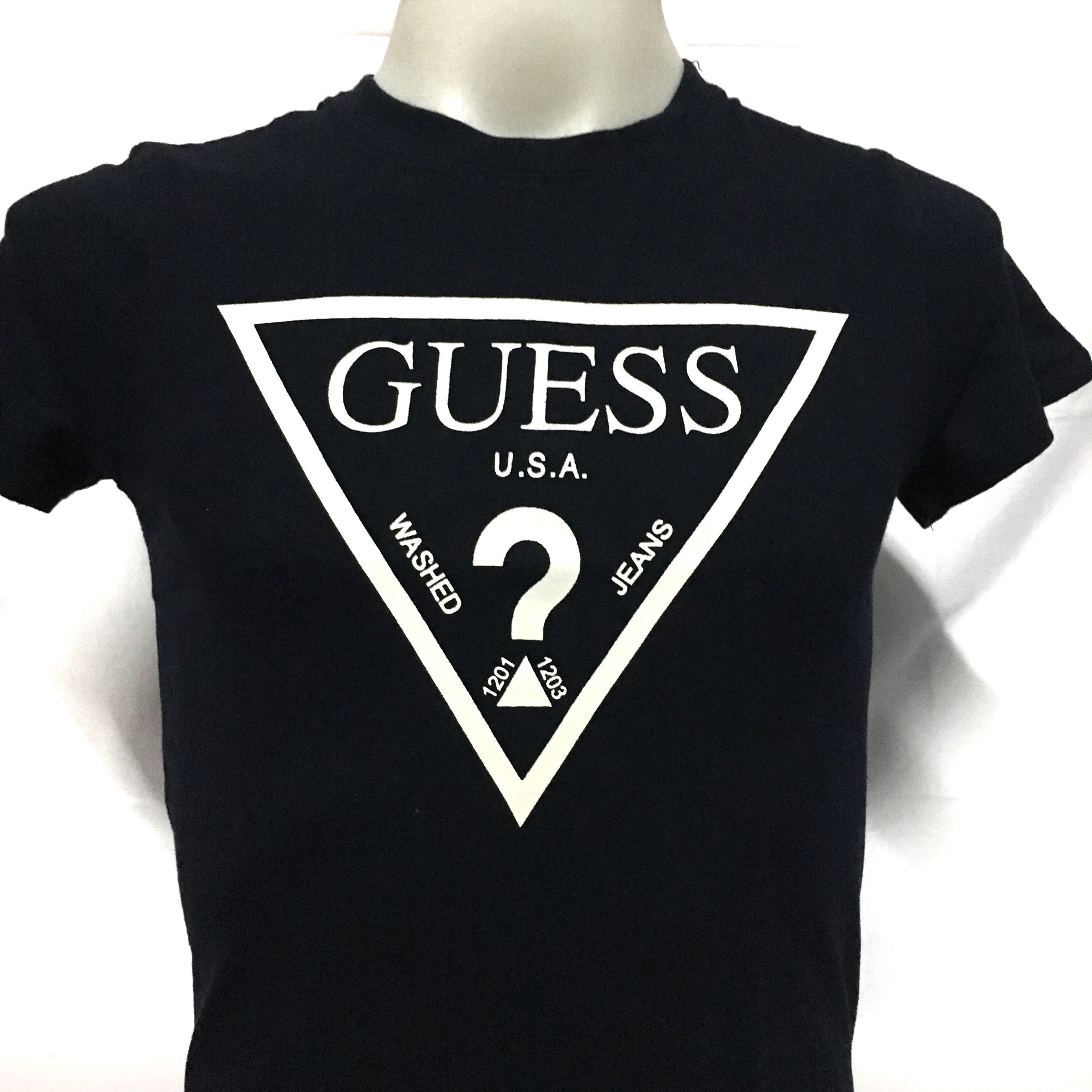 Guess RARE!!! Vintage 90s Guess USA Ladies Shirt Spell Out Big Logo ...