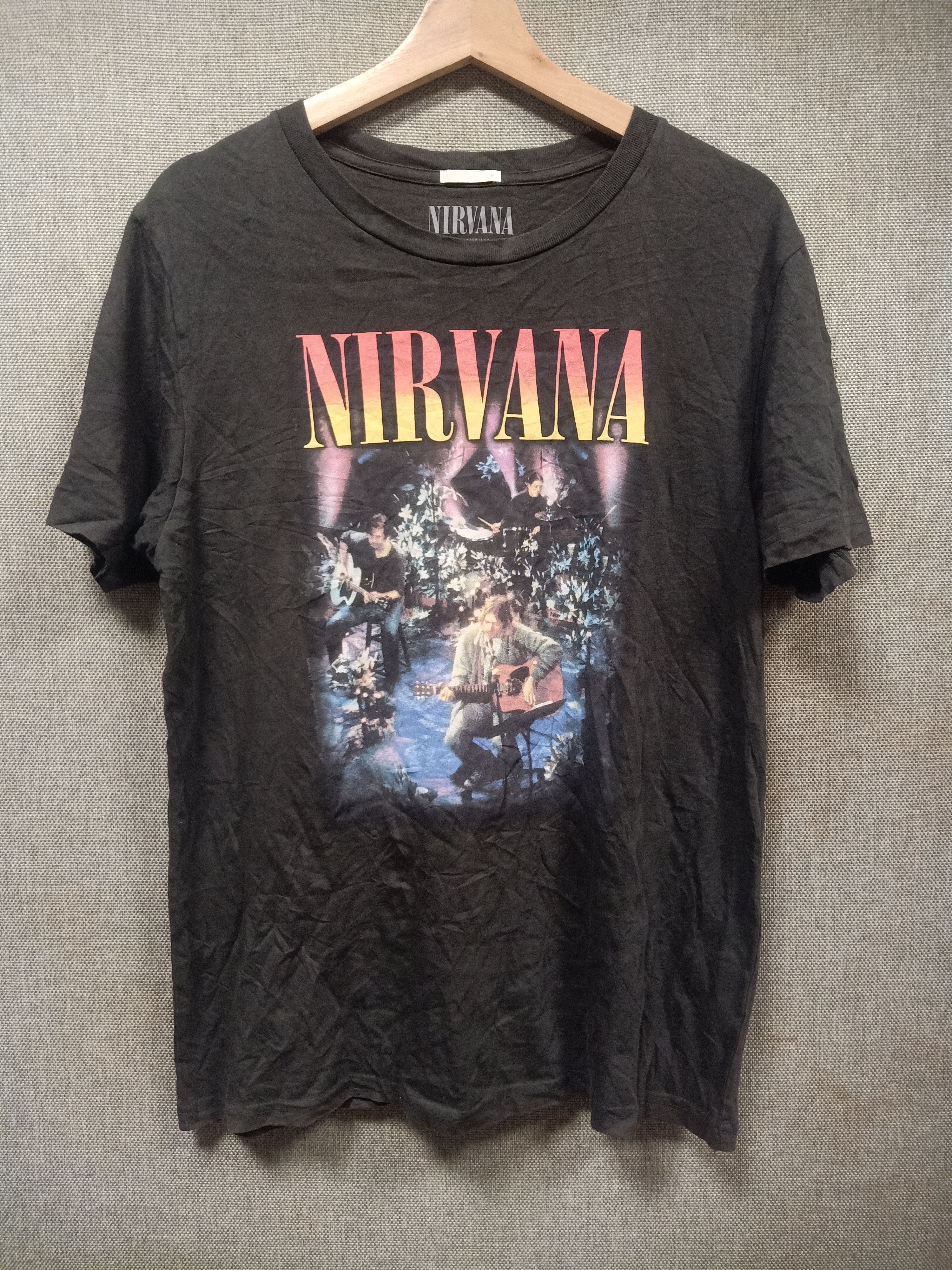 Nirvana t shirt band nirvana very rare | Grailed