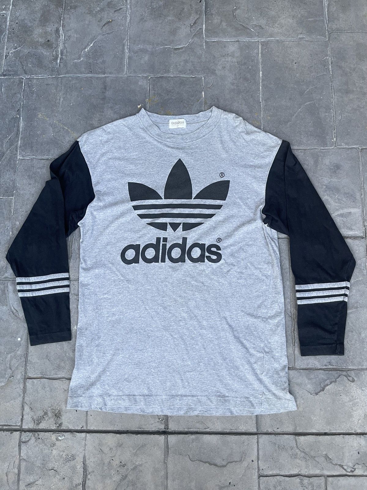 Adidas × Vintage JAPAN MADE Adidas Spell Out Big Logo | Grailed