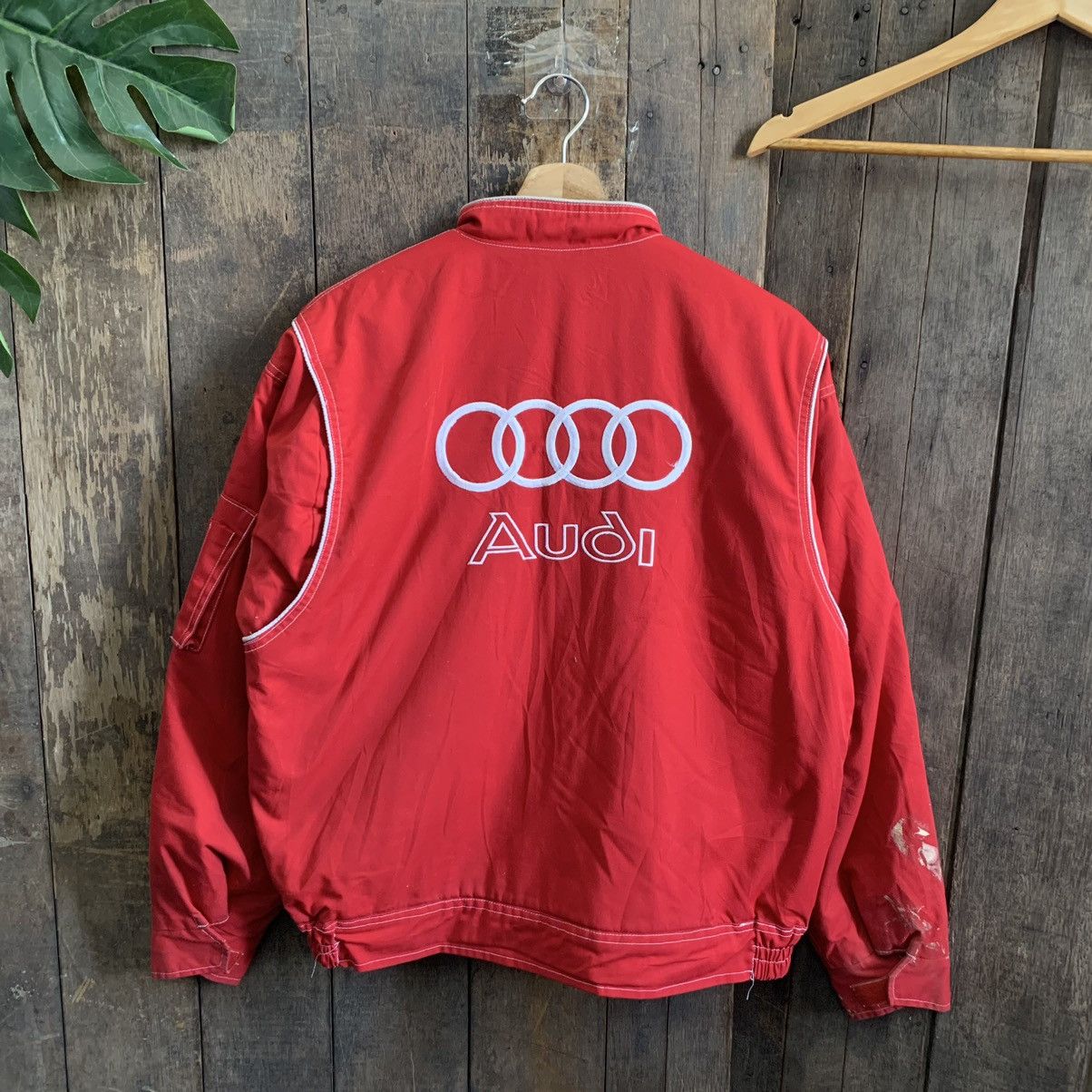 Audi × Vintage Vintage Audi Racing Bomber Jacket | Grailed