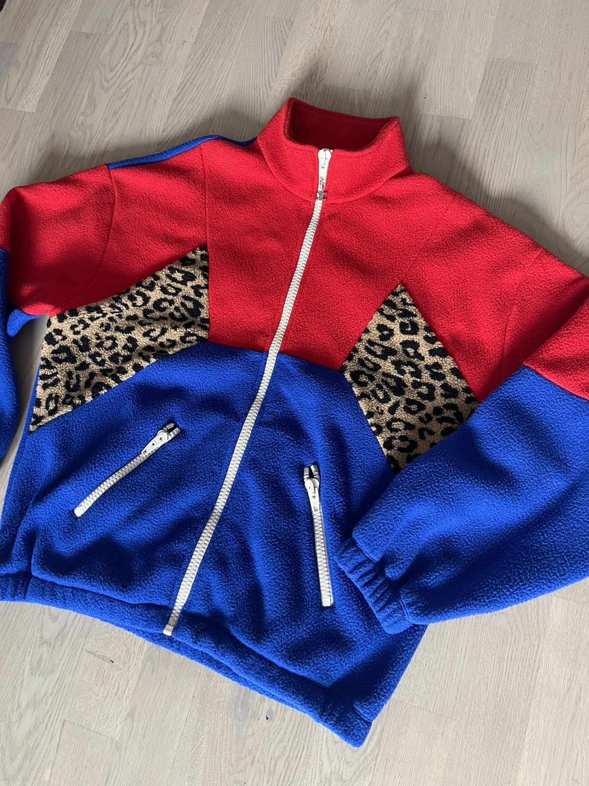 Celine CELINE fleece jacket STUDY sizes in photos by tape measure | Grailed