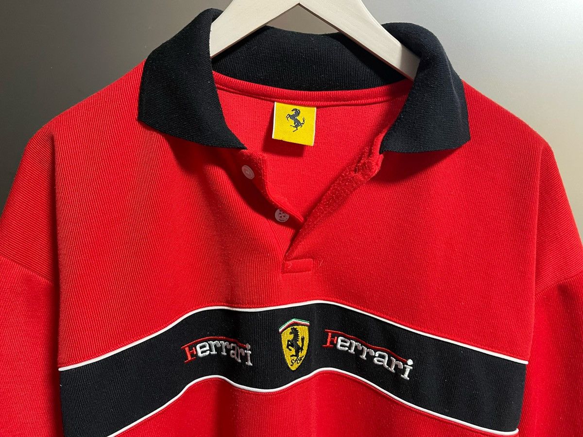 Vintage Ferrari Vintage 1996 Polo Shirt Schumacher F1 Formula Jersey ...