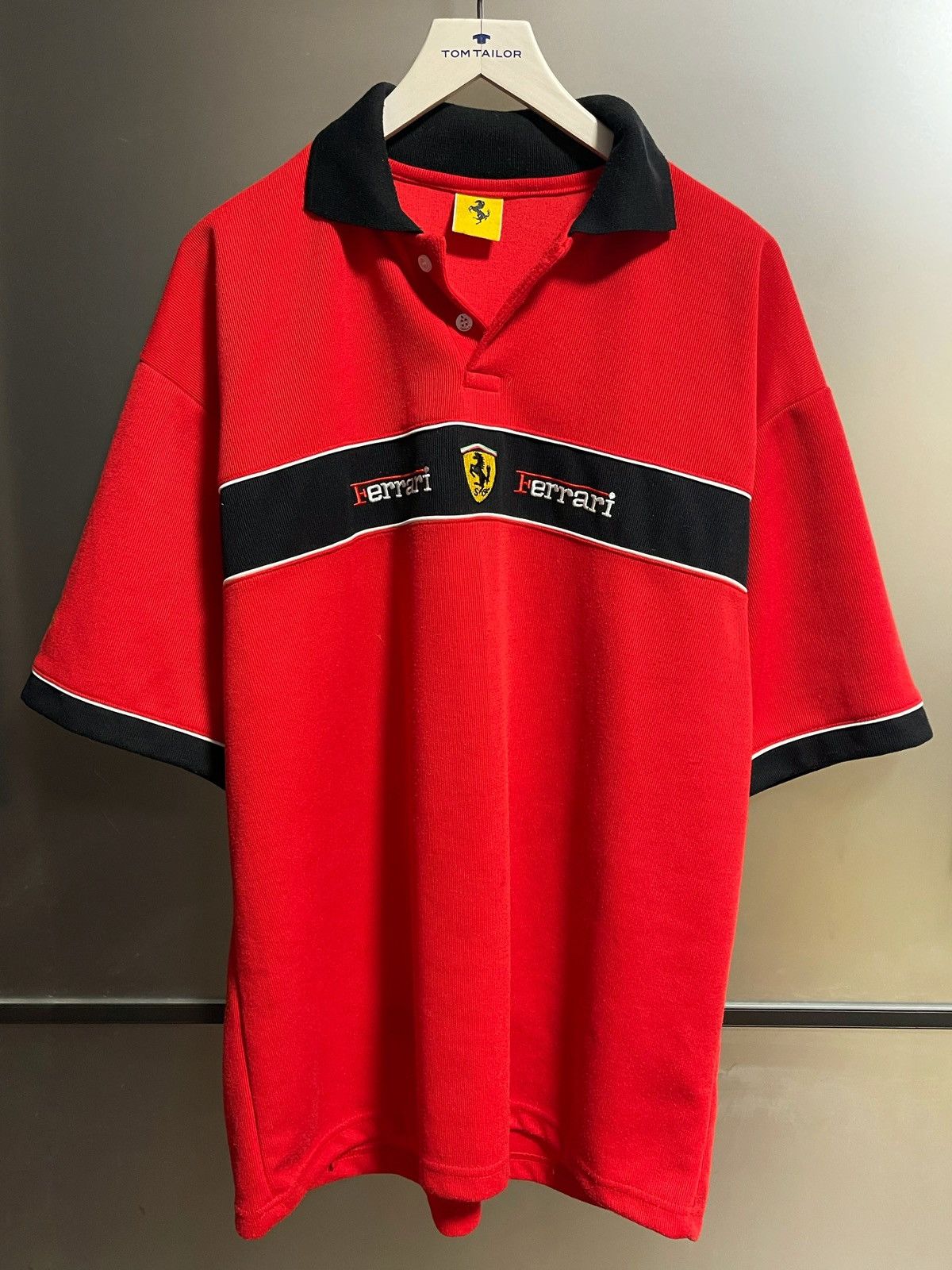 Ferrari × Vintage Ferrari Vintage 1996 Polo Shirt Schumacher F1 Formula ...