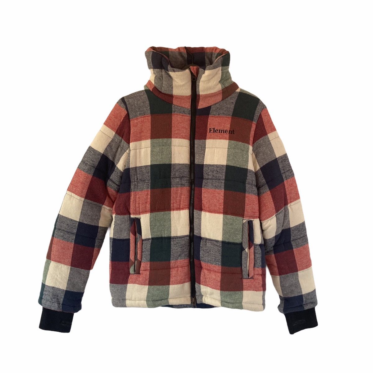 Element × Flannel × Japanese Brand 🔥LAST PRICE🔥 Element Tartan Puffer Down Jacket | Grailed