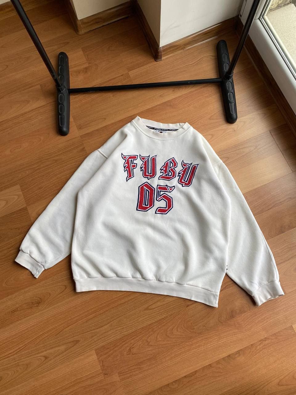 Fubu × Streetwear × Vintage Vintage Fubu 05 White Sweatshirt | Grailed